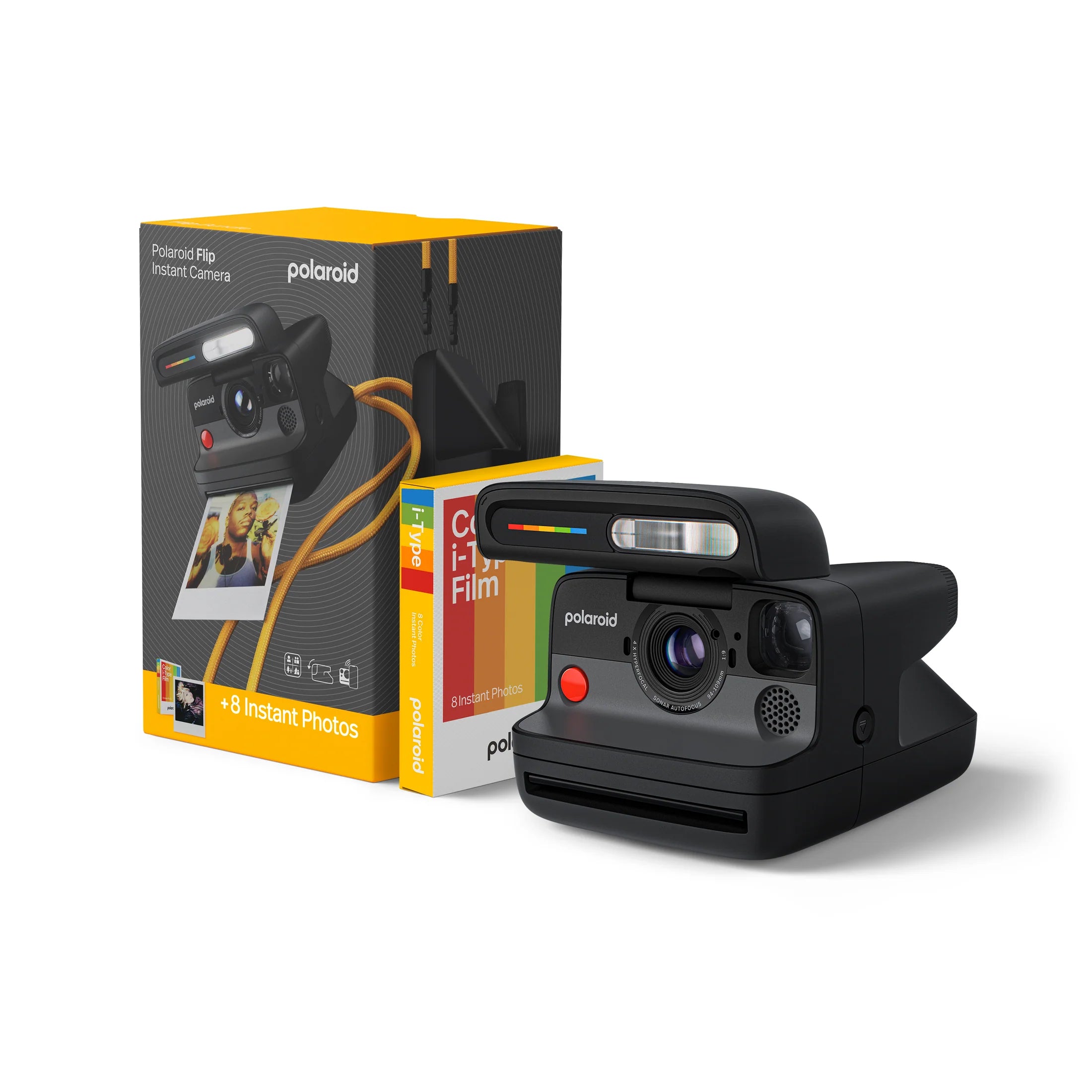 Polaroid Flip + 8 instant photos kit- black – Studio Argentique